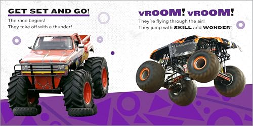 Go, Go, Monster Trucks!: A First Book of Trucks for Toddlers (Go, Go Books)