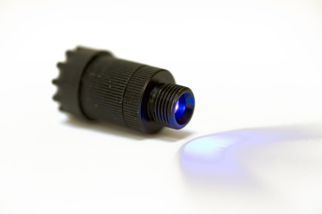 Basic Archery Supplies Fiber Optic LED Sight Light 3/8-32 Thread - Rheostat Light with 3 Settings, Black