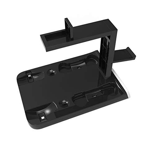 Charging Station for PS VR 2 and PS 5 Controller | Fast Charger Dock Display Stand with LED Indicator for Play-Station VR2 | Charging Stand for PS 5 & VR2 Headset Controllers Accessories