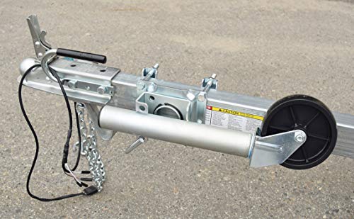 Malone Auto Racks Trailer Tongue Kick Stand with Wheel Attachment