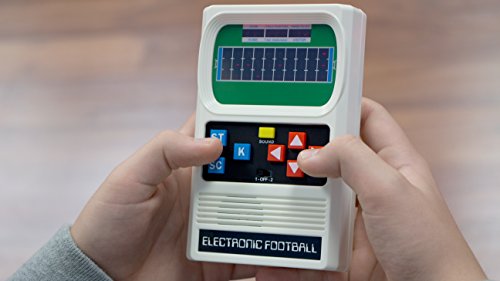 Basic Fun Classic, Retro Handheld Football Electronic Game, One Size Fits All