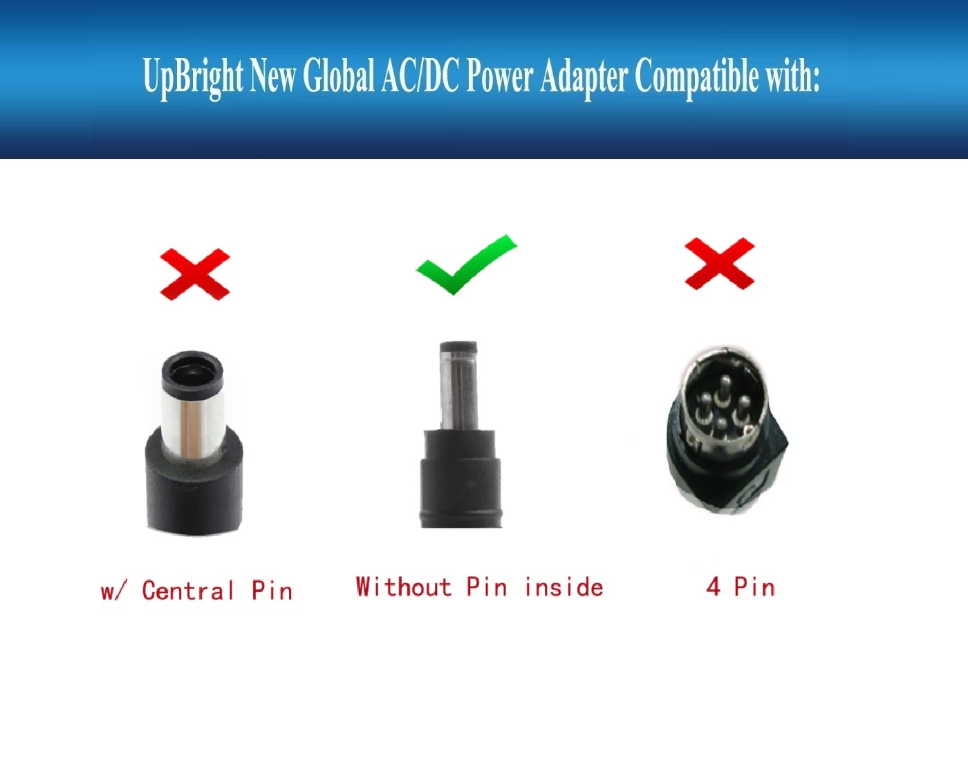 UpBright 20V 2A AC/DC Adapter Compatible with Bose SoundDock Portable Digital Music System N123 Speaker 410633 SoundLink Air PSM41R-200 PSM40R-200 95PS-030-2 95PS-030-CD-1 306386 Power Supply Charger