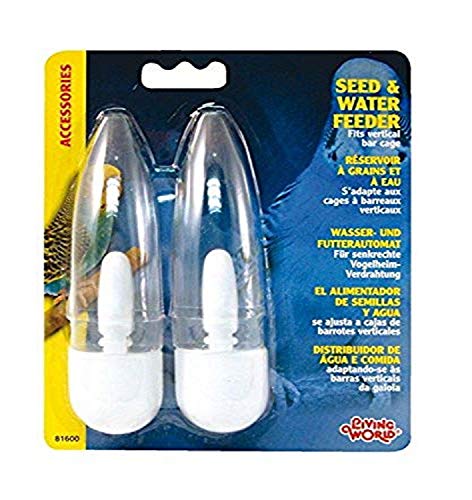Living World Waterer/Feeder for Vertical Cages