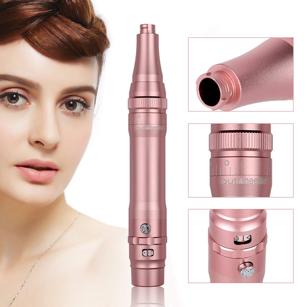 Charme Princesse Wireless Permanent Makeup Machine Kit Rotary Eyebrow Pen Machine With 15pcs 1R/1P Needles Supply for Eyebrow Lip Eyeliner