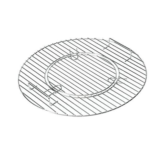 VEVOR 21 inch 22 inch, Round Grates Kettle Charcoal Grill Replacement Parts for Outdoor Cooking, Barbecue Camping, Picnic, Backyard, Silver