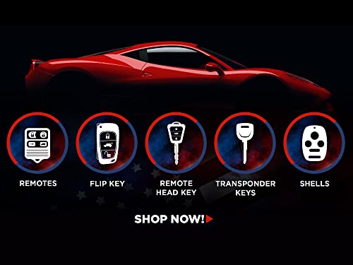 Flip Key Fob Keyless Entry Remote fits Volvo C30 C70 S40 S60 S80 V50 V70 XC60 XC70 XC90 (LQNP2T-APU)