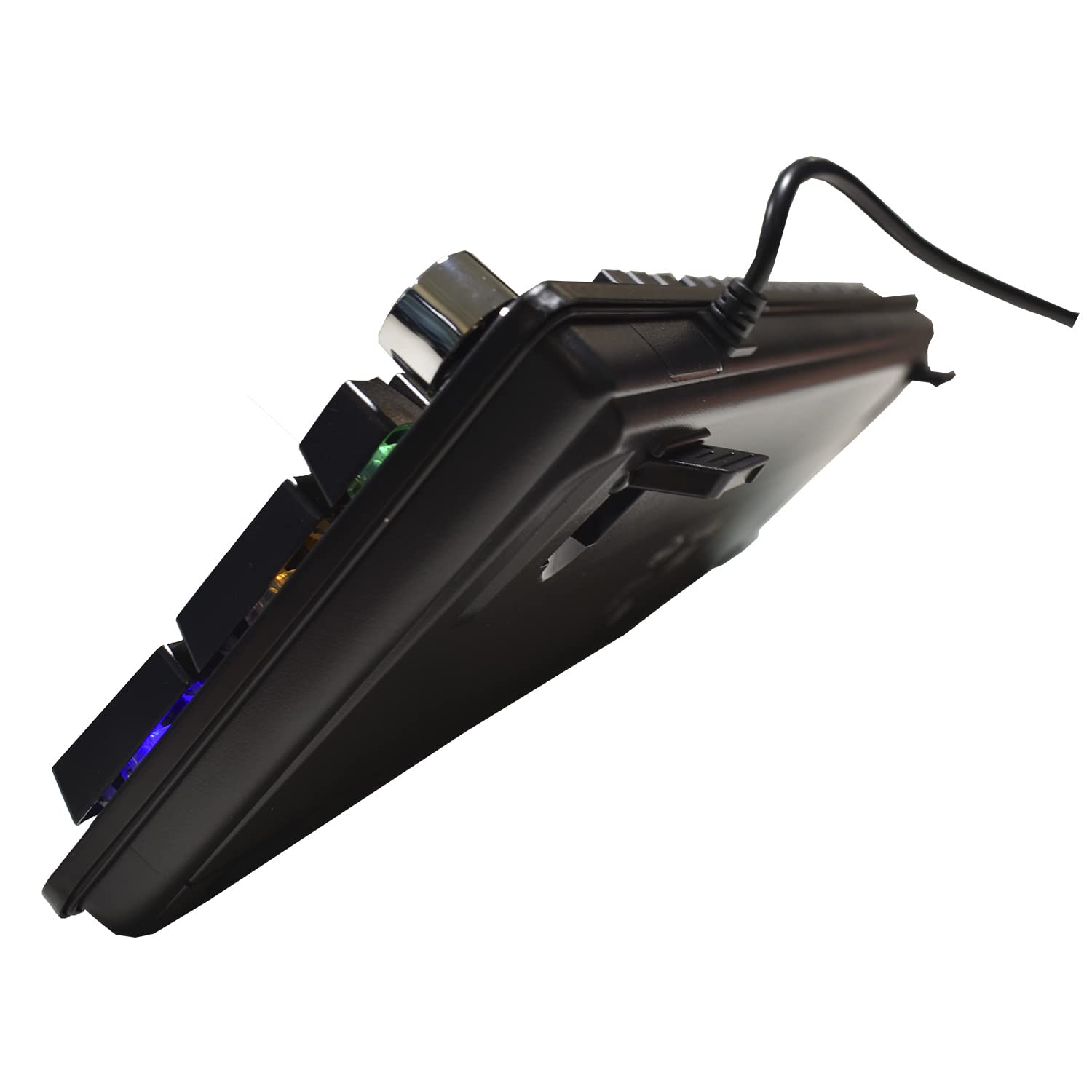 Brocs - Mechanical Gaming Keyboard, RGB Backlight, Anti-ghosting Keys, Multimedia Buttons, with USB Connection Cable