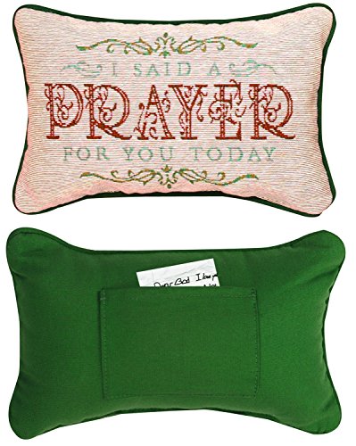 Manual Woodworkers & Weavers Daily Devotion Throw Pillow, 12.5 x 8.5, Today I Said a Prayer