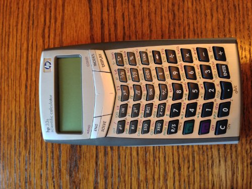 HP 33S Scientific Calculator (F2216A),Grey