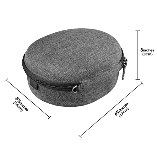Kingshion Hard Headphone Case Compatible with Skullcandy Crusher Evo, Crusher ANC, Crusher 360, Hesh3 Wireless, Travel Carrying Bag for Venue Wireless ANC (Dark Grey)