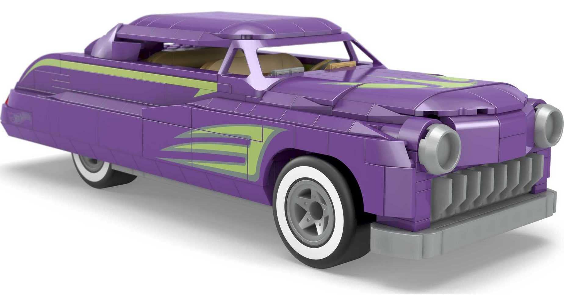 Mega Construx Hot Wheels Purple Passion Construction Set, Building Toys for Kids