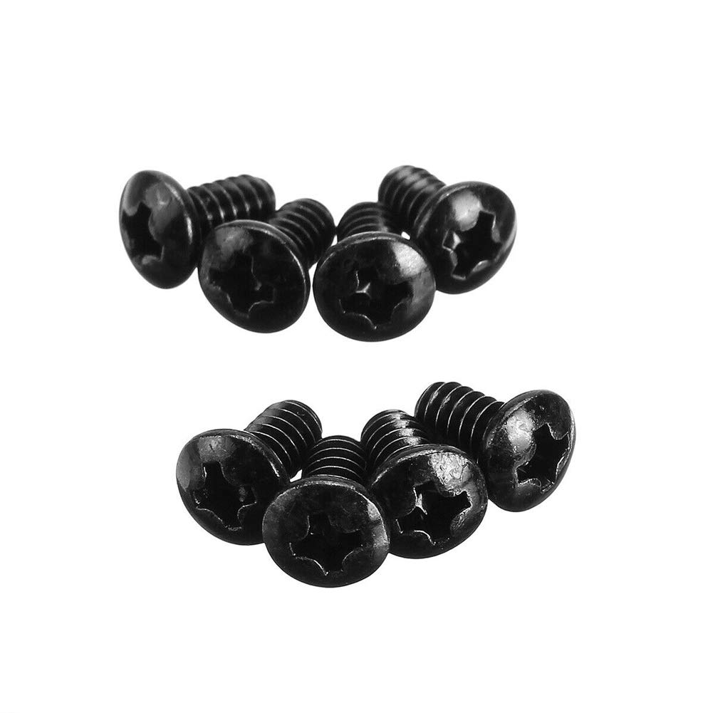 UXELY Water-Cooler Radiator Fitting Professional Long Short Screws Fan Mounting Screw Kit, PC Fan Screws Compatible with Cors air-Hydro Series Water Cooling(Black)