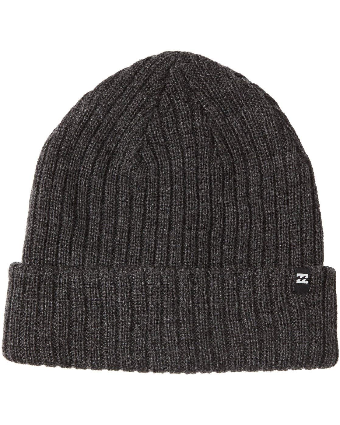 Billabong Men's Arcade Beanie, Black Heather, ONE