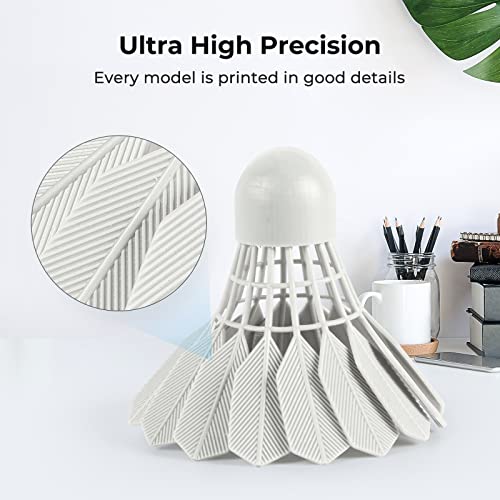 Creality 3D Printer Resin,1KG 405nm UV Curing Resin with High Precision Low Odor Quick Curing Standard Photopolymer Resin for LCD 3D Printers (Clear)