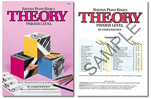 Bastien Piano Basics Primer Level Learning Set by Bastien - Lesson, Theory, Performance, Technique & Artistry Books & Juliet Music Piano Keys 88/61/54/49 Full Set Removable Sticker