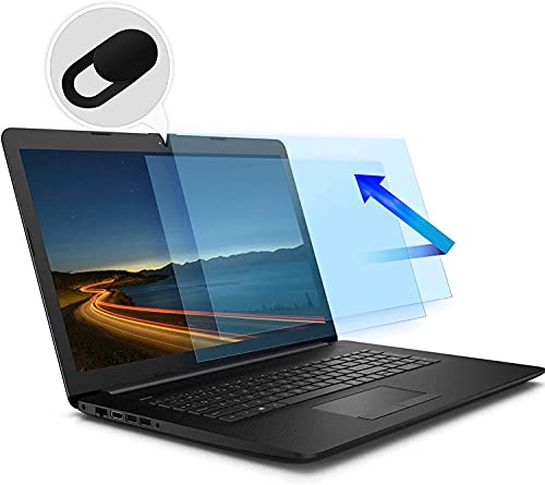 iKammo 2 Pack 17.3 Inch Laptop Screen Protector Anti Blue Light Glare Filter for 17.3" HP/Dell/Lenovo/ASUS/Acer/MSI Laptop with 16:9 Aspect Ratio, 17.3 Inch Anti-Scratch Screen Protector