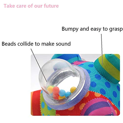 QQchickchicky Developmental Bumpy Ball Toy, Newborn Baby Infant Toys 0-3 Months, Help Develop Motor Skills and Brain Nerves, Sensory Baby Toys 3-6 0 12 Months 6.7"