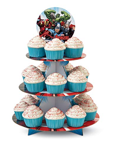 Wilton Marvel Avengers Treat Stand, Multicolor