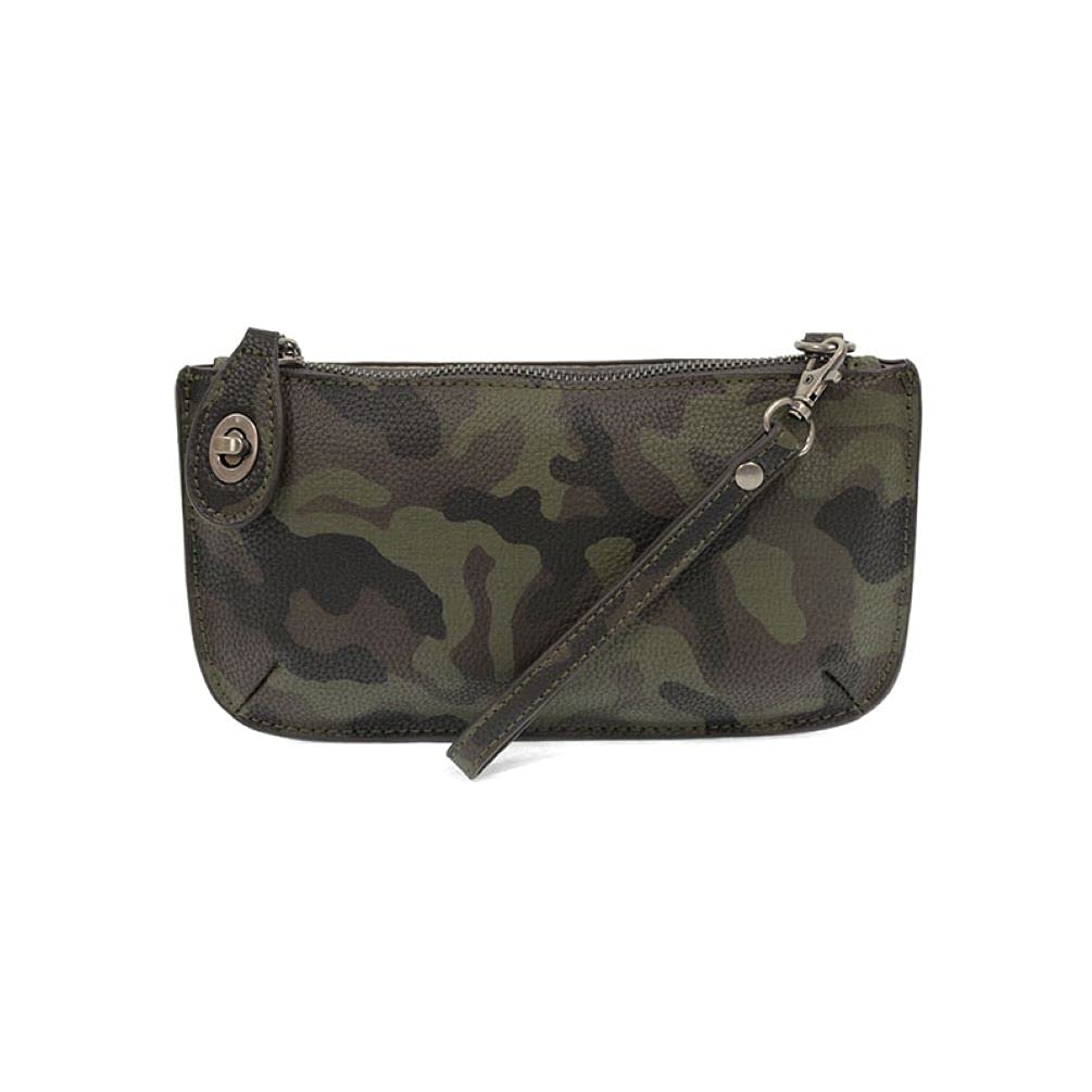 Joy Susan Mini Crossbody Wristlet Clutch (Olive Camo)