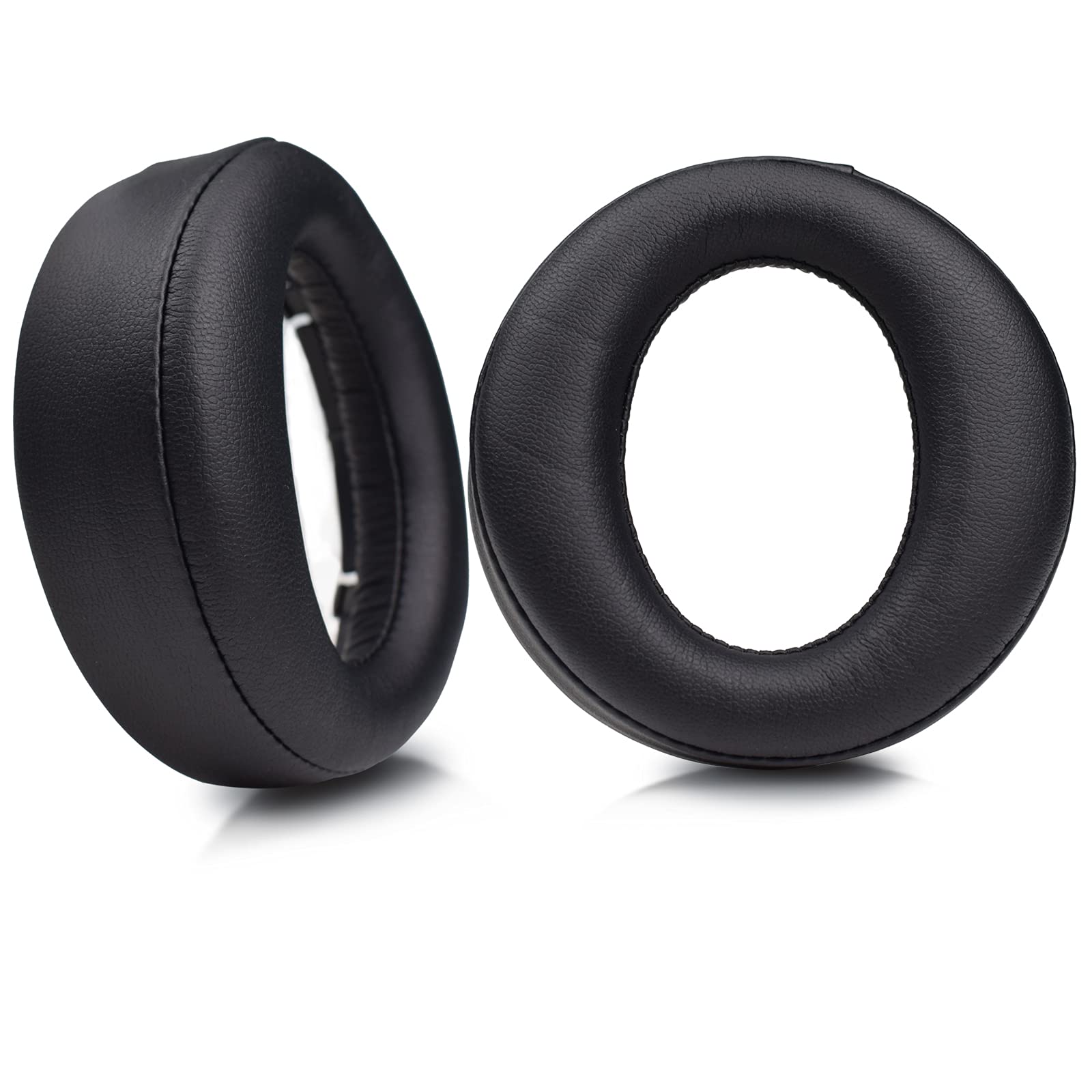 MOLGRIA Replacement Ear Pads, Earpads Cushion Cover for Sony PS3 PS4 Gold Wireless Playstation 3 Playstation 4 Headset 2018 Version CECHYA-0080 Stereo 7.1 Virtual Surround Headset(Black)