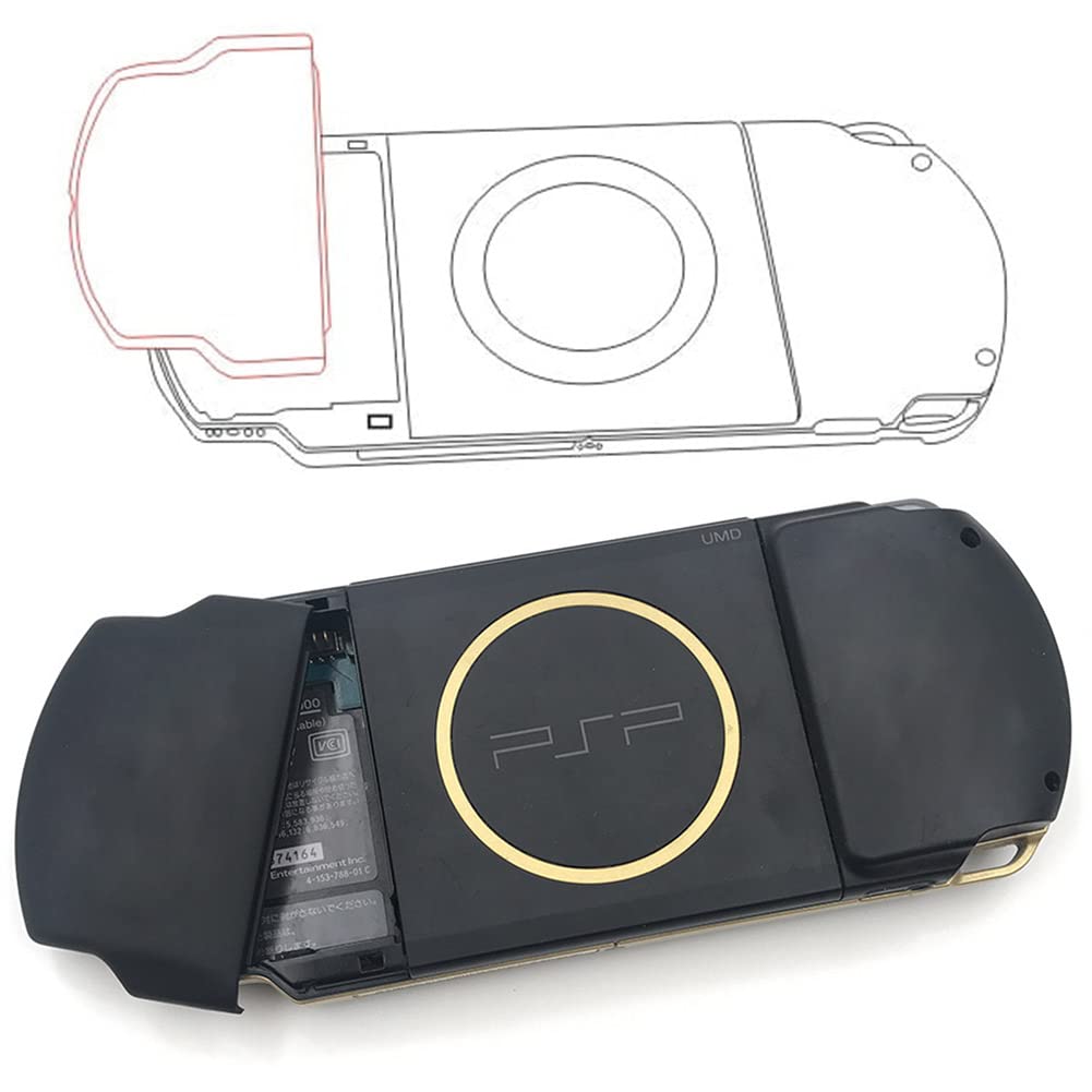 Battery Back Cover Door Case for PSP 2000 2001 3000 3001 Playstation Portable Repair Parts Replacement