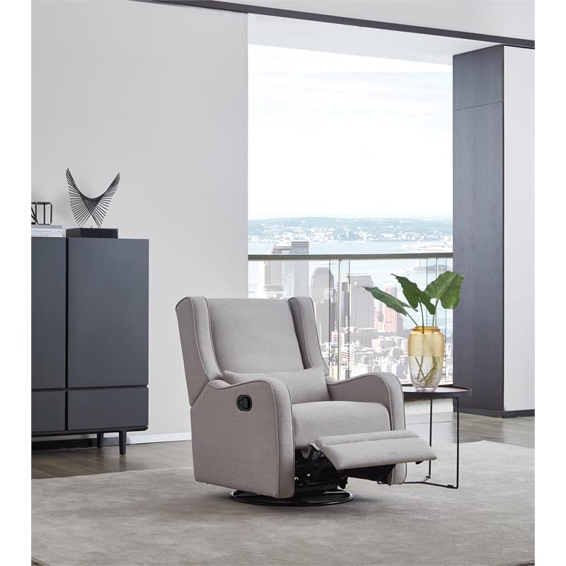 Westwood Design Elsa Manual Glider Rocker Recliner, Pearl River