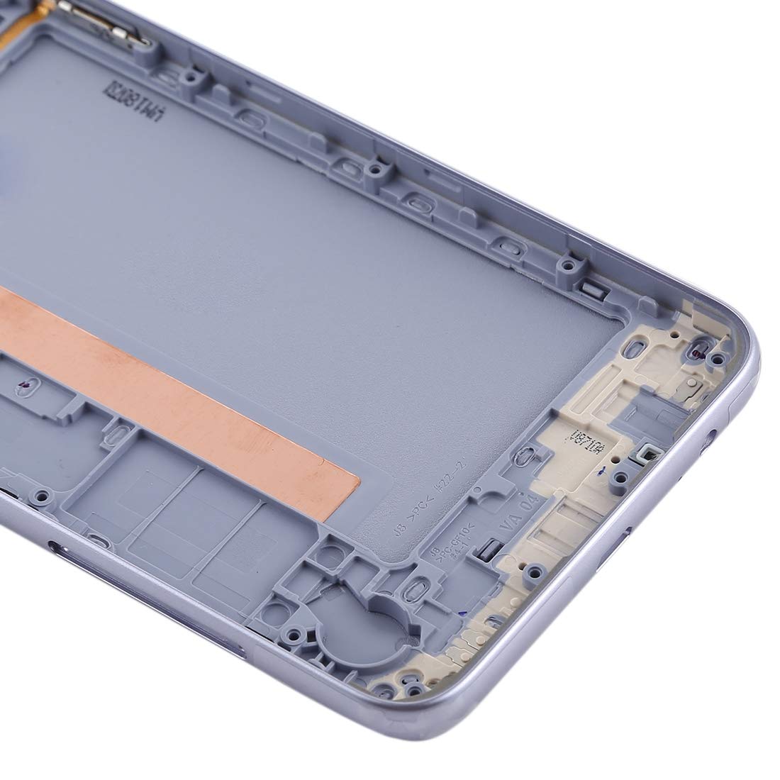 Lihuoxiu for Galaxy J8, J810F/DS, J810Y/DS, J810G/DS Back Cover with Side Keys & Camera Lens