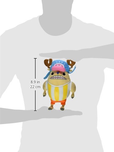 GE Animation GE-52712 One Piece 15" Tony Tony Chopper Kung Fu Point Stuffed Plush