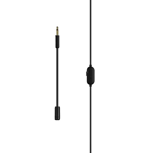 SteelSeries Tusq in-Ear Mobile Gaming Headset β Dual Microphone with Detachable Boom Mic β Ergonomic Suspension Design Earphones β for Mobile