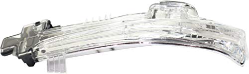 Evan-Fischer Mirror Turn Signal Light Compatible With 2011-2018 Volvo S60 & 2012-2016 S80