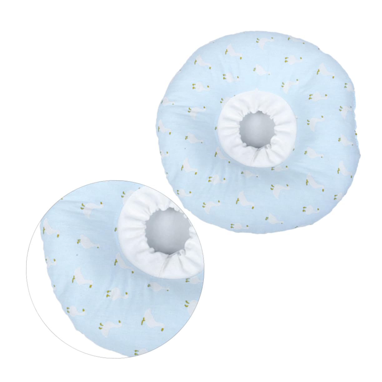 DOITOOL 2pcs Elizabethan Collar Cat Headgear Pet Recovery Collar Healing Collar Injury Prevention Collar Fabric Pet Collar Scratch Prevention Collar Cosmetic Necklace