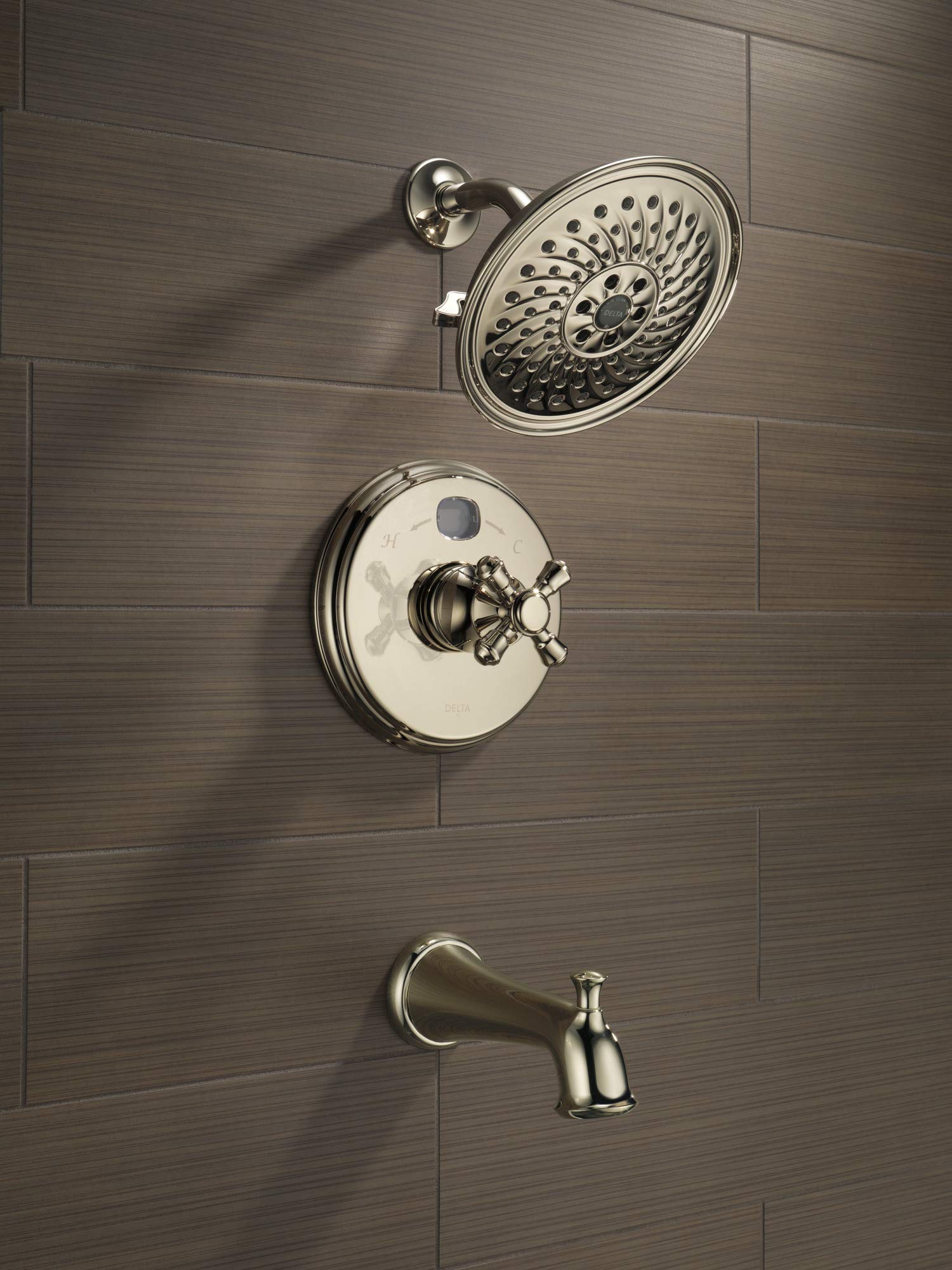 DELTA FAUCET RP6025PN Shower Flange Trim, Polished Nickel