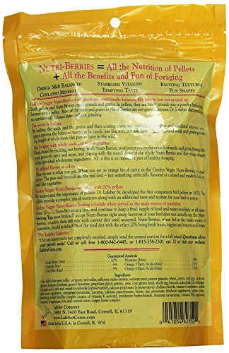 Lafeber Gourmet Garden Veggie Nutri-Berries for Parrots 20 oz