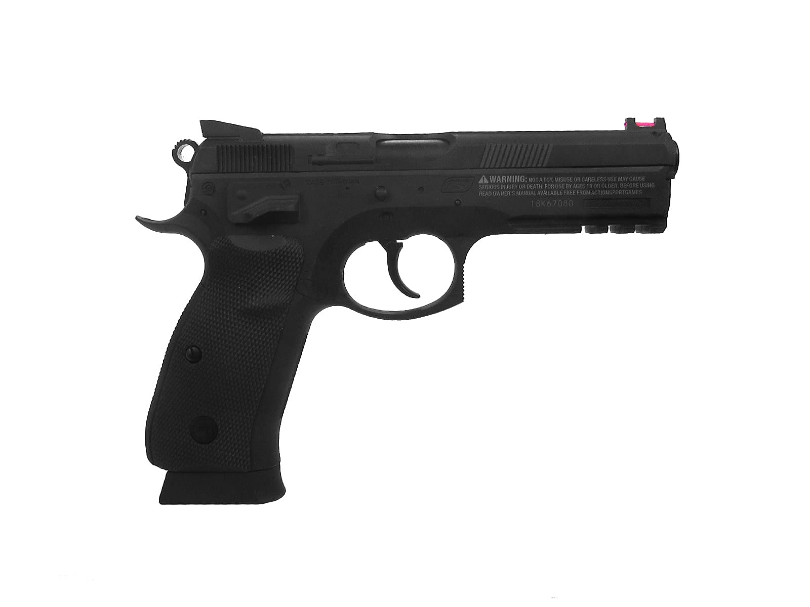 ASG CZ SP-01 Shadow .177 Caliber Steel BB Gun Air Pistol, Non-Blowback