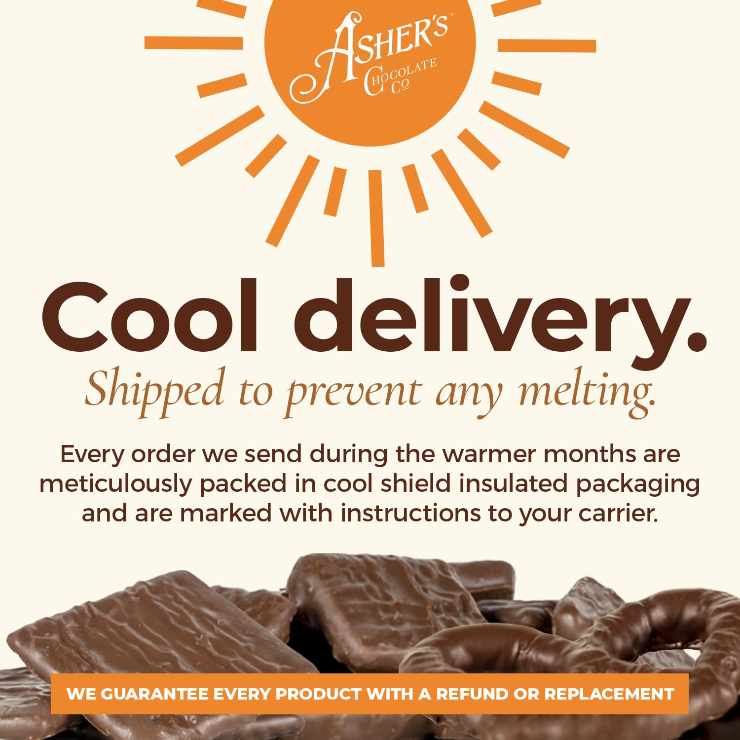 Asher's Sugar Free Chocolate Candy Assortment - Kosher, Keto, Milk & Dark Chocolates (15 pieces, 8 oz.)