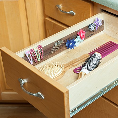 wooDsom Powerful Magnetic Knife Strip, Holder Made in USA (Walnut, 12 inches)
