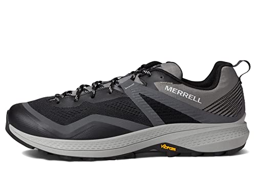 Merrell Mqm 3 Sneakers for Men Offers Textile Lining, Round-Toe Silhouette, and Lace-Up Closure Black/Charcoal 11.5 M