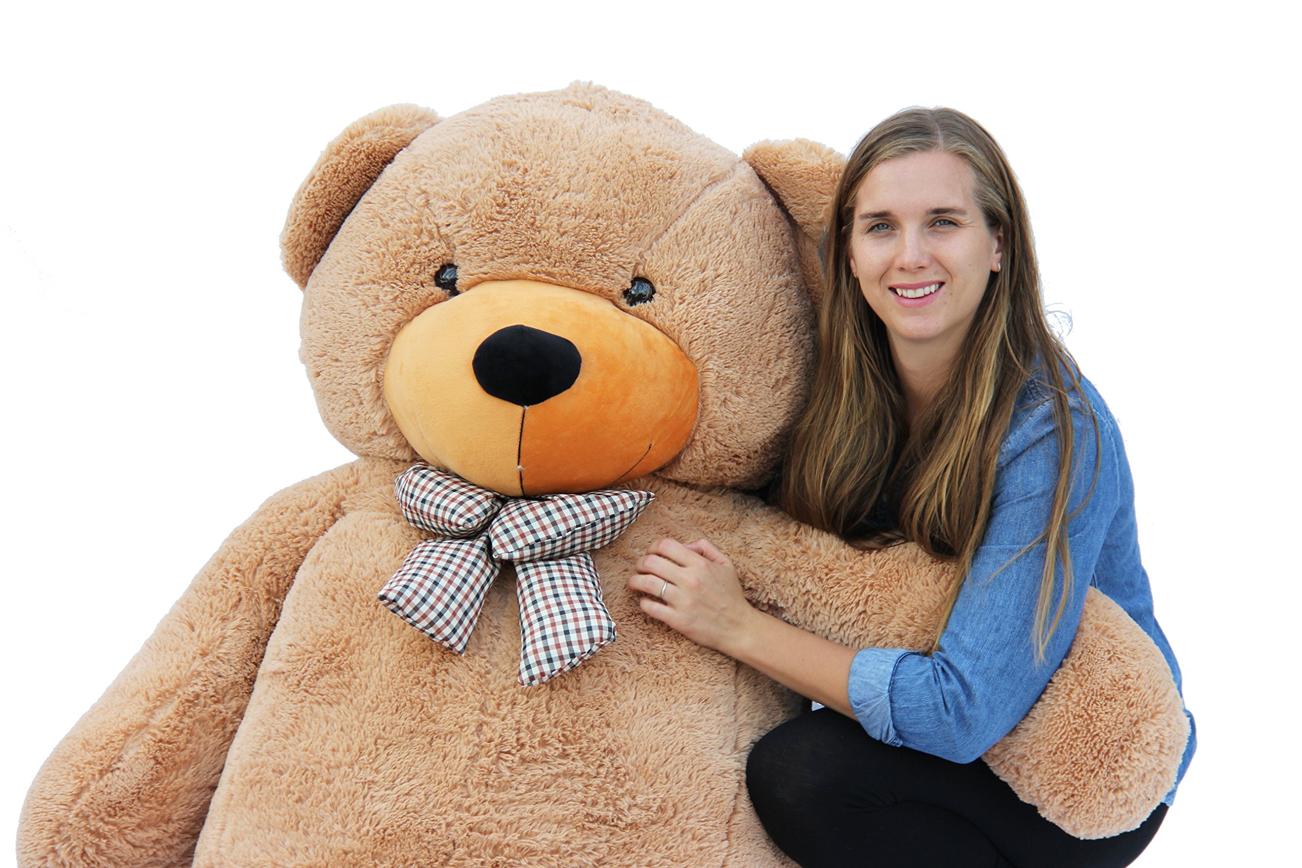 Joyfay 78" Giant Teddy Bear Huge 6.5 feet Stuffed Teddy Bear Soft Toy Valentine's Big Gift (Brown)