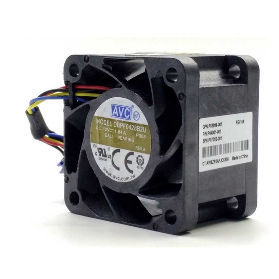 AVC DBPF0428B2U -P005 12V 1.84A 4-Wire PWM Server Cooling Fan