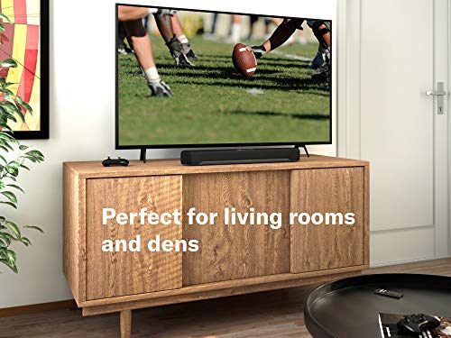 Yamaha Audio SR-C20A Compact Sound Bar with Built-in Subwoofer and Bluetooth, Black