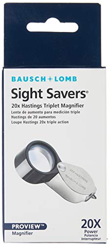 Bausch & Lomb Hastings Triplet Magnifier, 20x