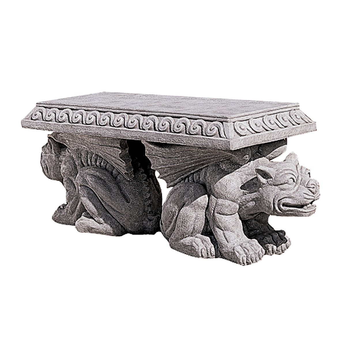 Design Toscano Blair Castle Sculptural Gargoyle Bench