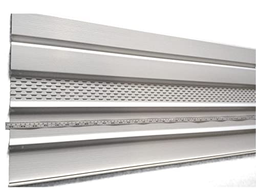 Mobile Home Skirting Box of 8 Vented White Panels 16" Wide X 35" Tall. Premium 40 Mil Thickness
