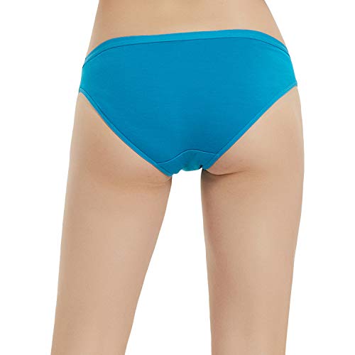 METARINO 2 Pack Women's Athletic Underwear Panties Soft Wool Sports Active Briefs,Small Black Blue