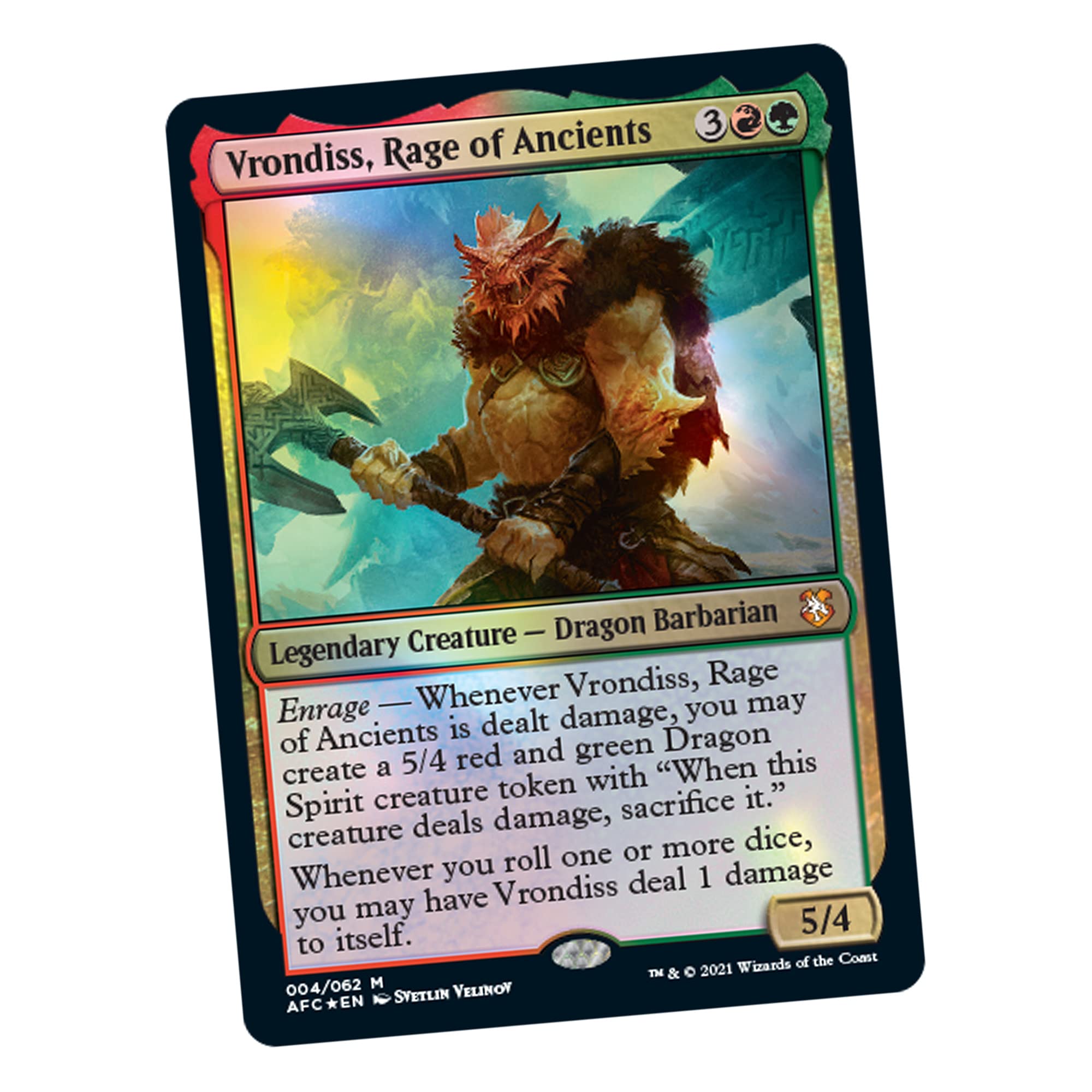 Magic: The Gathering Adventures in the Forgotten Realms Commander Deck β Draconic Rage (Red-Green)