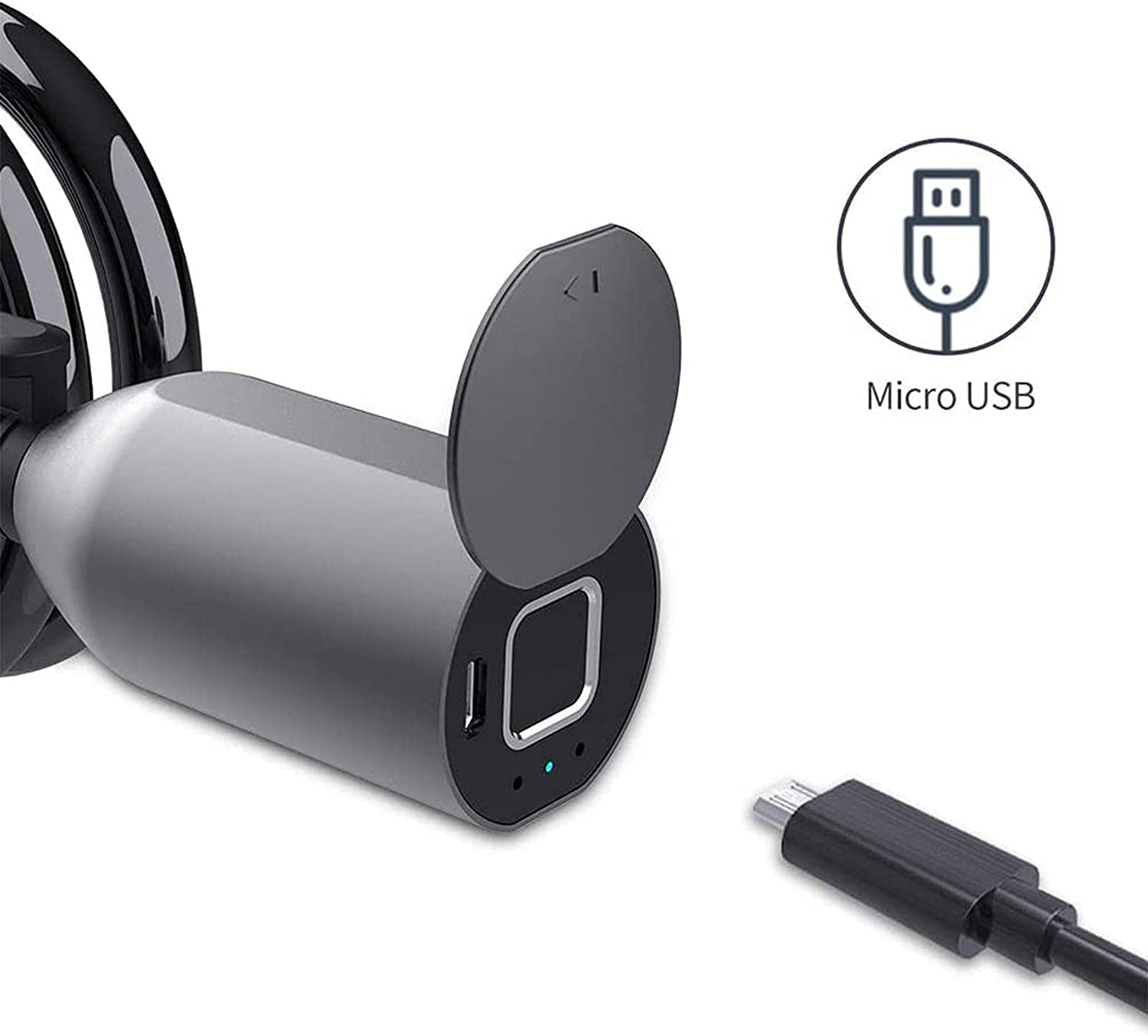 Bicycle Locks Heavy Duty Anti Theft Bike Lock Bike Lock Bluetooth, Fingerprint 3 in 1 Bicycle Lock, with Bracket Charging Cable, 1.5m Anti-Theft Keyless Mountain Bike Road, Bluetooth App