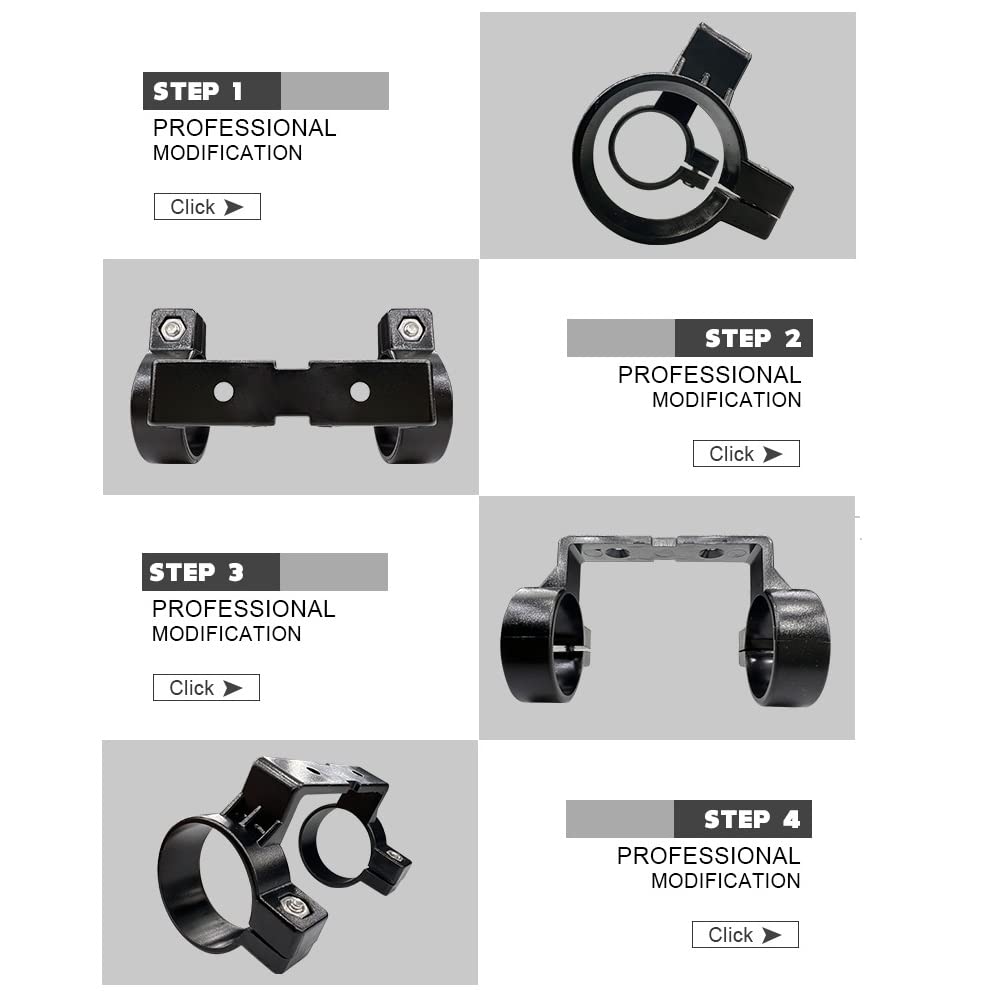BEISGUANGS Electric Bicycle Accessories, Display Holder, Suitable for KT LCD3/LCD3U/LCD8H/LCD8H,Electric Bicycle System KT Display Bracket
