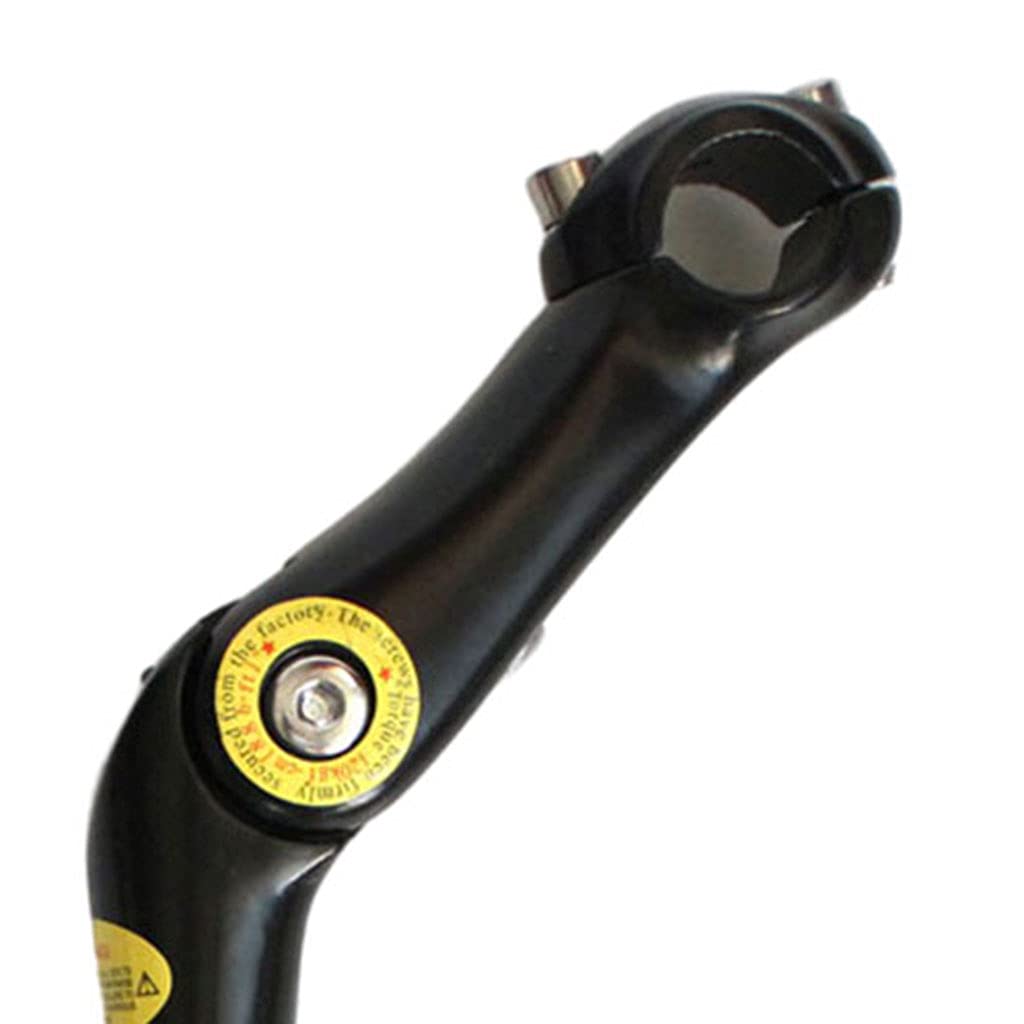 Bicycle Stem 25.4mm Stem 0-90 Degree Mountain Bike Adjustable Raise Handlebar Tube Folding Bike