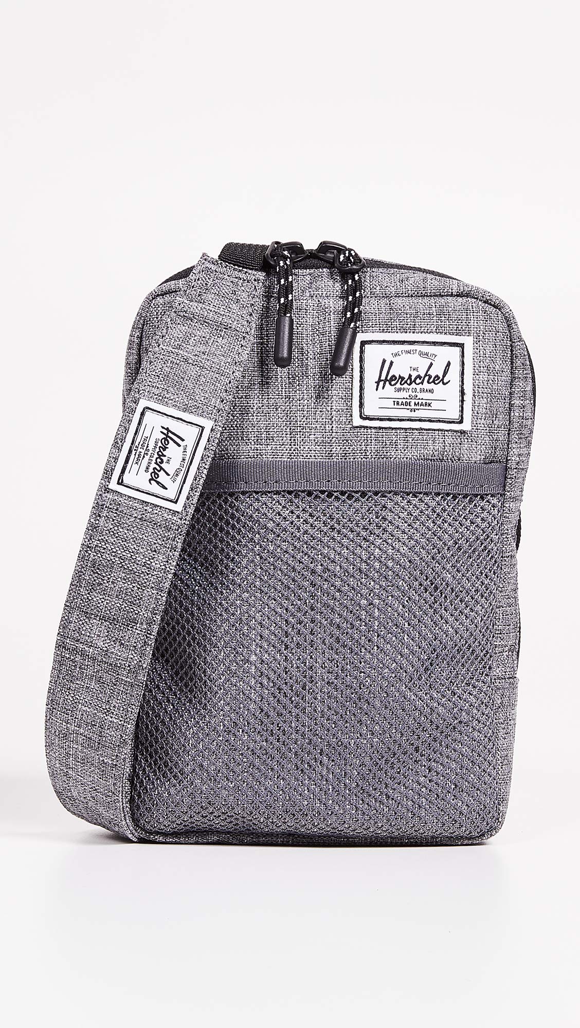 Herschel Sinclair Cross Body Bag, Raven Crosshatch, Large,10567-00919-OS