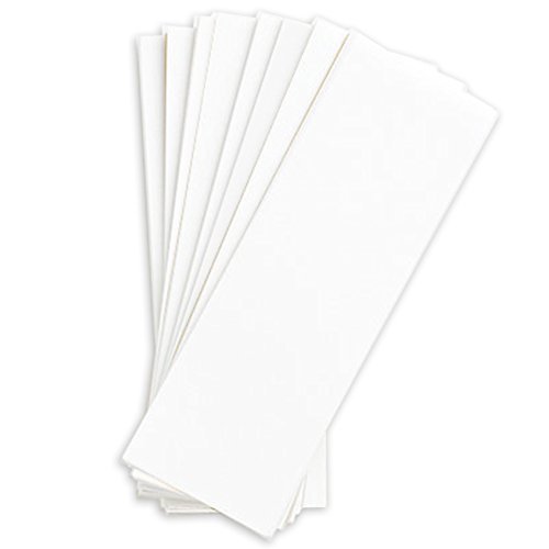 Parissa Epilation (Waxing) Non-Woven Cloth Strips, Replacement Strips for use with Hair Removal Liquid Wax, 100 x Large Size Strips 9'' x 3''